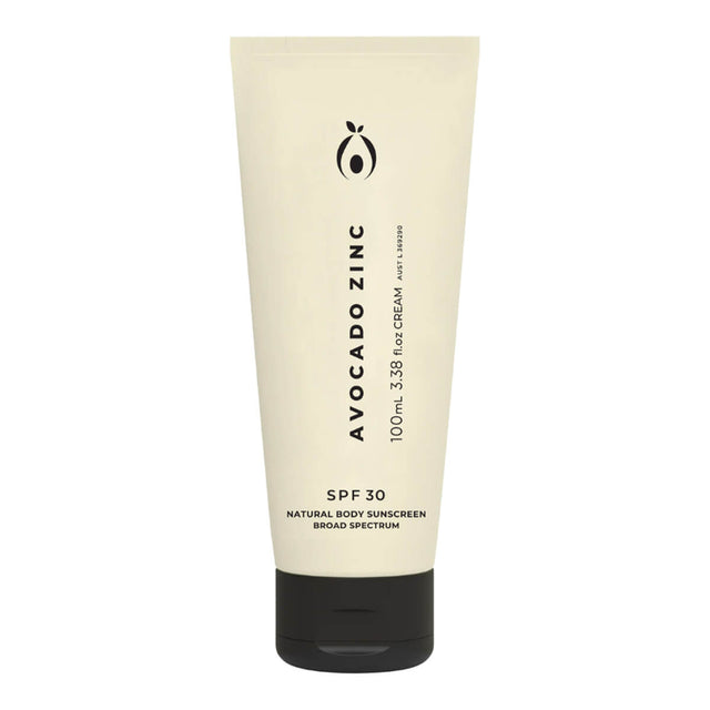Avocado Zinc Natural Sunscreen | Nourished Life AU
