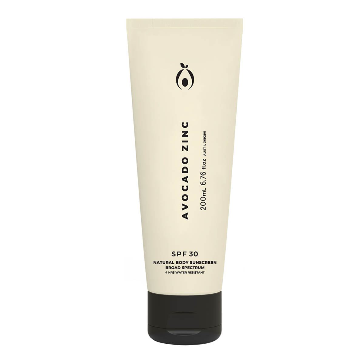 Avocado Zinc SPF30 Natural Body Sunscreen | Nourished Life AU