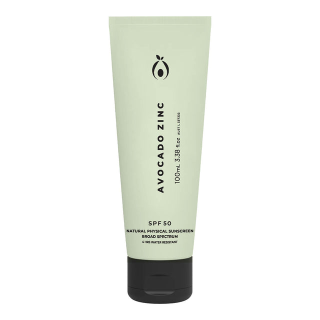 Avocado Zinc Natural Sunscreen | Nourished Life AU