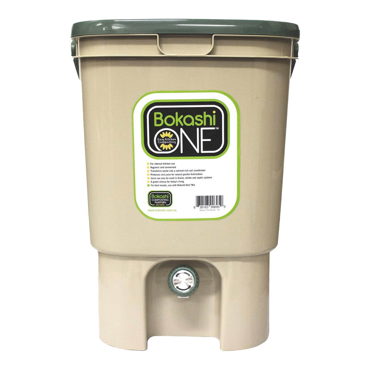 Bokashi One - Bucket Composting System | Nourished Life AU