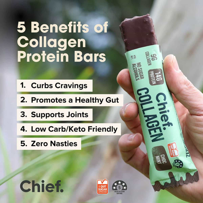 Chief Healthy Snacks, Protein & Collagen | Nourished Life AU