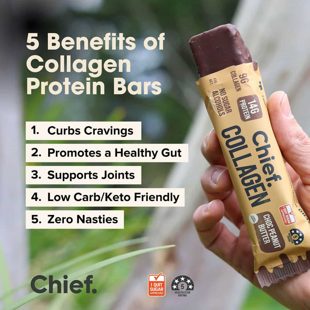 Chief Healthy Snacks, Protein & Collagen | Nourished Life AU