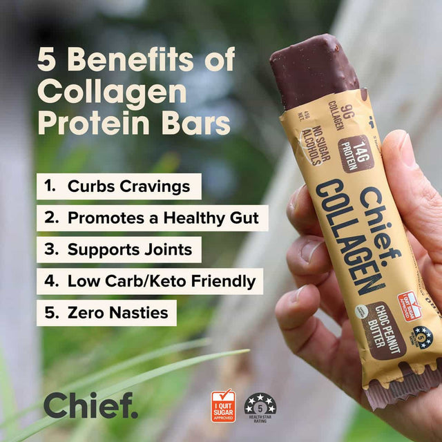 Chief Healthy Snacks, Protein & Collagen | Nourished Life AU