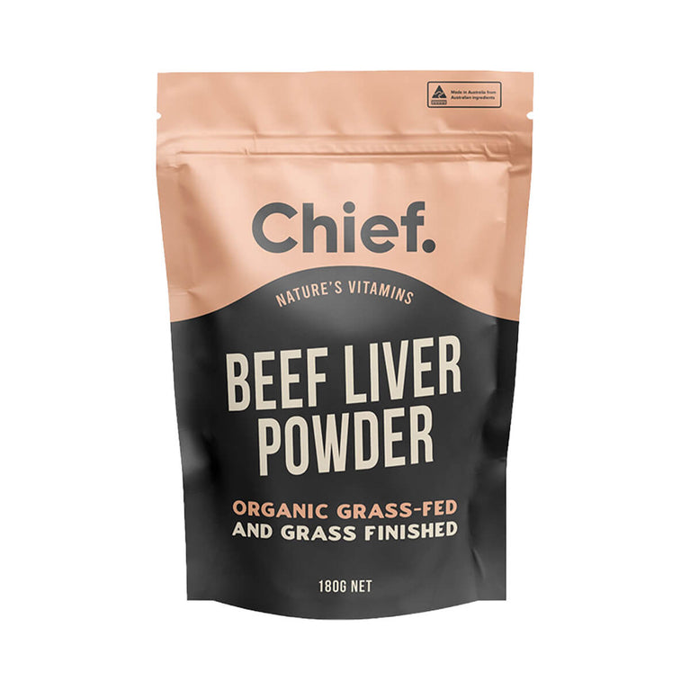 Chief Organic Beef Liver Powder | Nourished Life AU