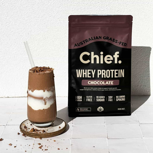 Chief Whey Protein - Smooth Chocolate | Nourished Life AU