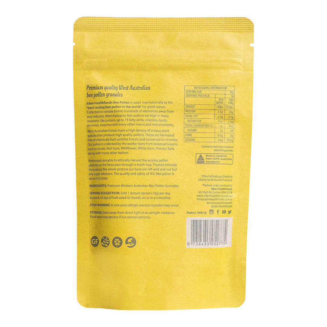 Eden Healthfoods Bee Pollen | Nourished Life AU