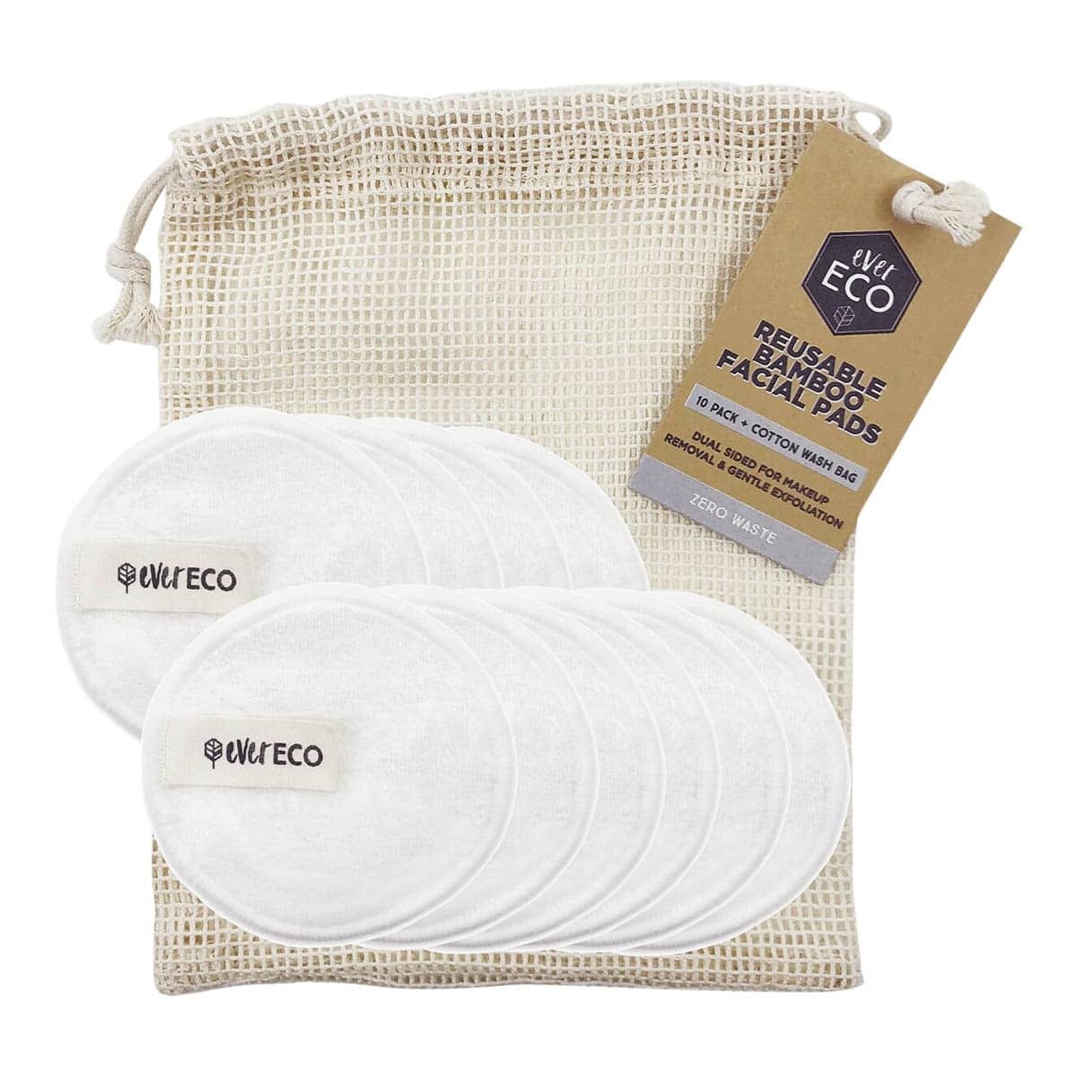 Ever Eco Reusable Bamboo Facial Pads | Nourished Life AU