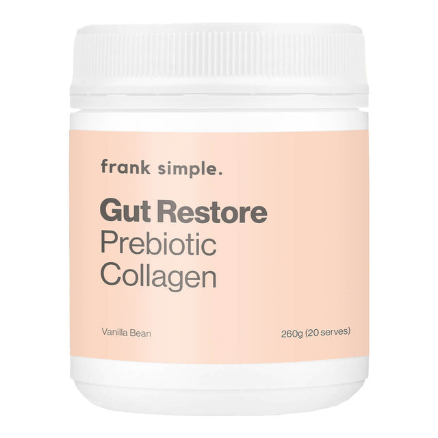 Frank Simple Gut Restore Prebiotic Collagen | Nourished Life AU