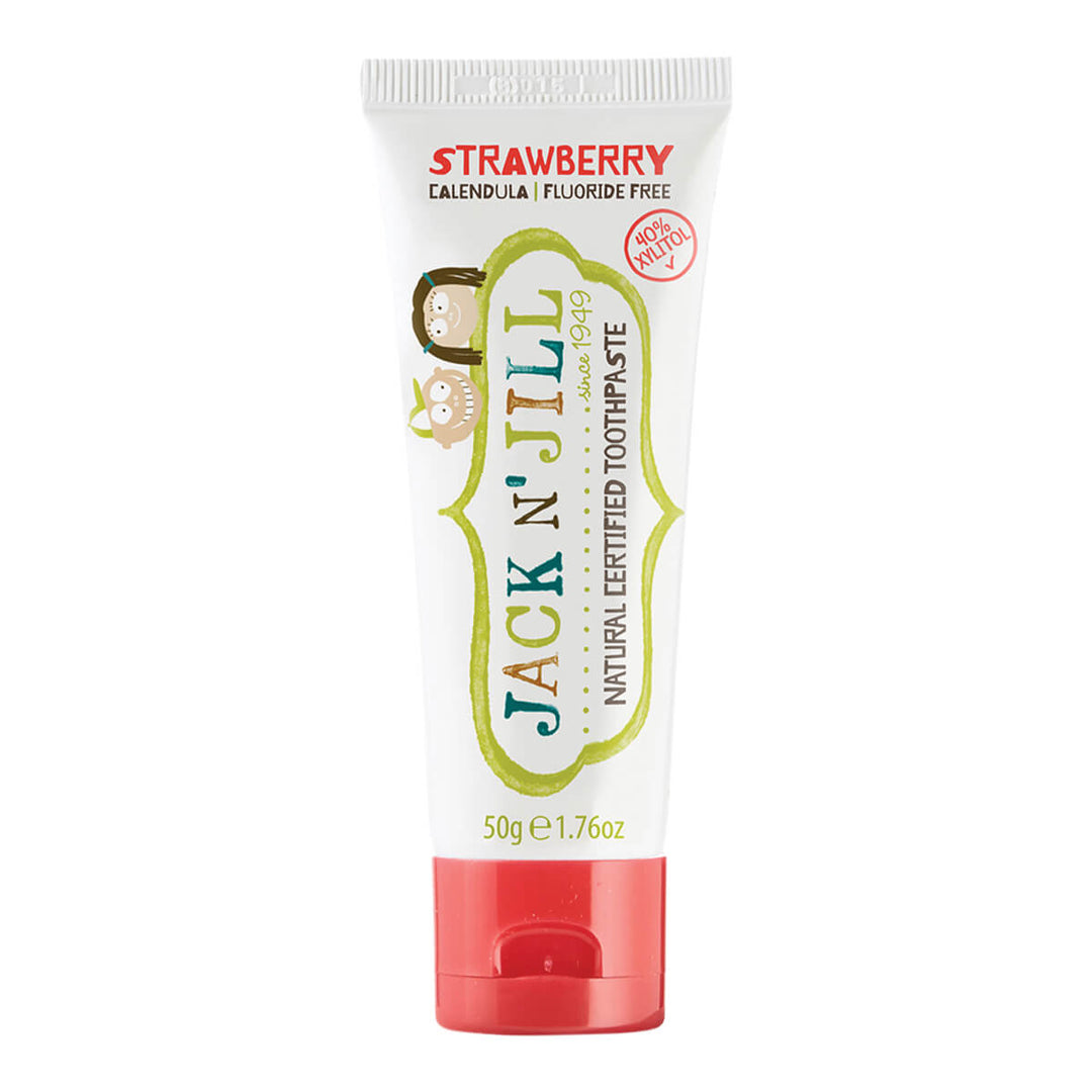 Jack N Jill Natural Toothpaste - Strawberry | Nourished Life AU