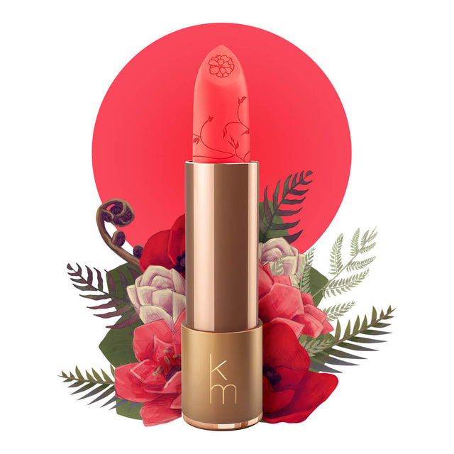 Karen Murrell Natural Lipstick - 17 Poppy Passion | Nourished Life AU