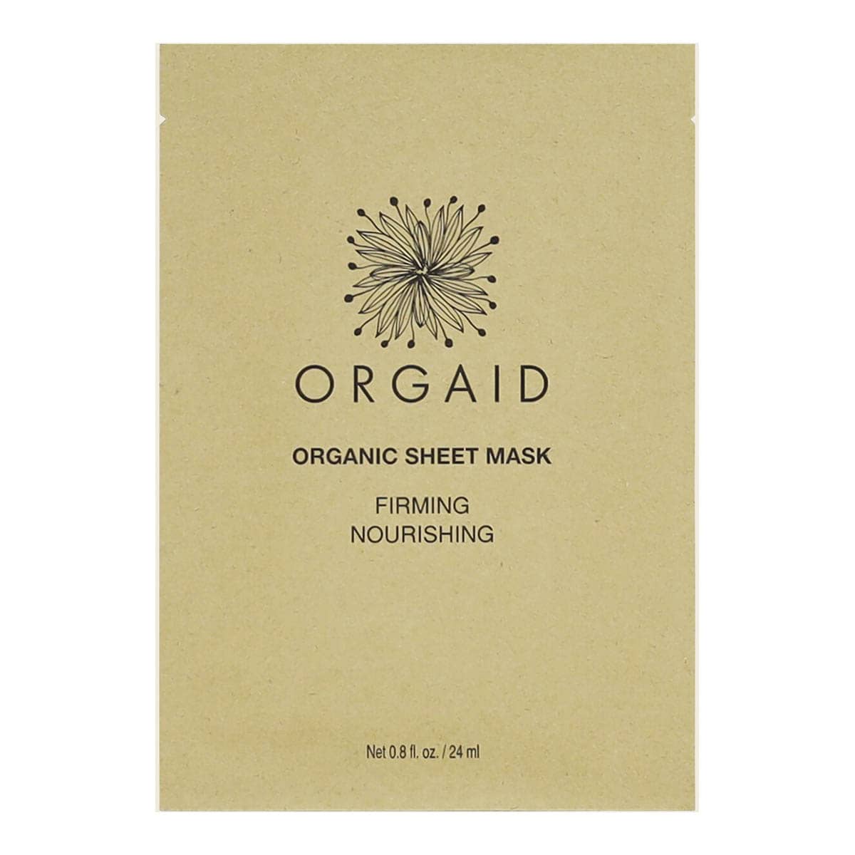 Orgaid Organic Sheet Mask - Firming & Nourishing | Nourished Life AU