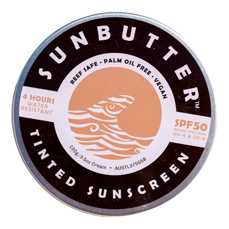 SunButter Oceans Tinted Sunscreen SPF50 | Nourished Life AU