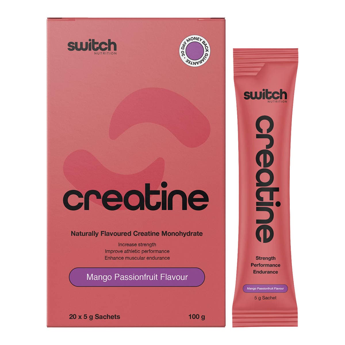 Switch Nutrition Creatine Monohydrate - Mango Passionfruit | Nourished ...
