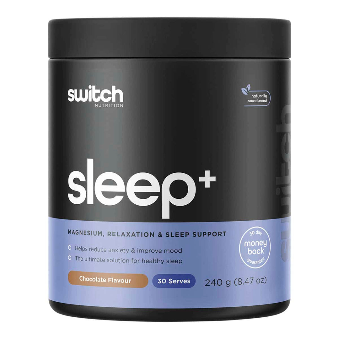 Switch Nutrition - Sleep+ Magnesium Sleep Support - Chocolate Flavour ...